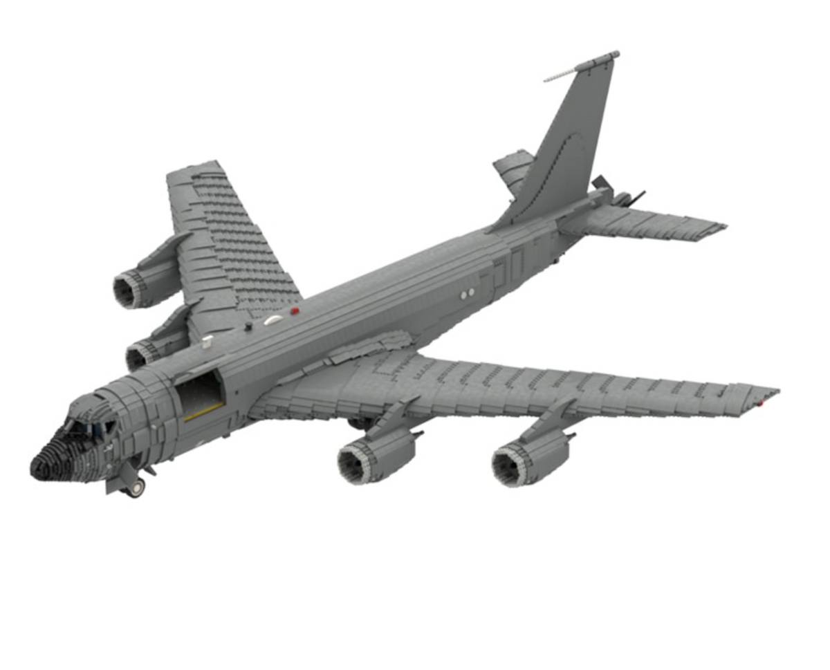 Boeing KC-135 Airplane MOC Kit – Toy Brick Lighting